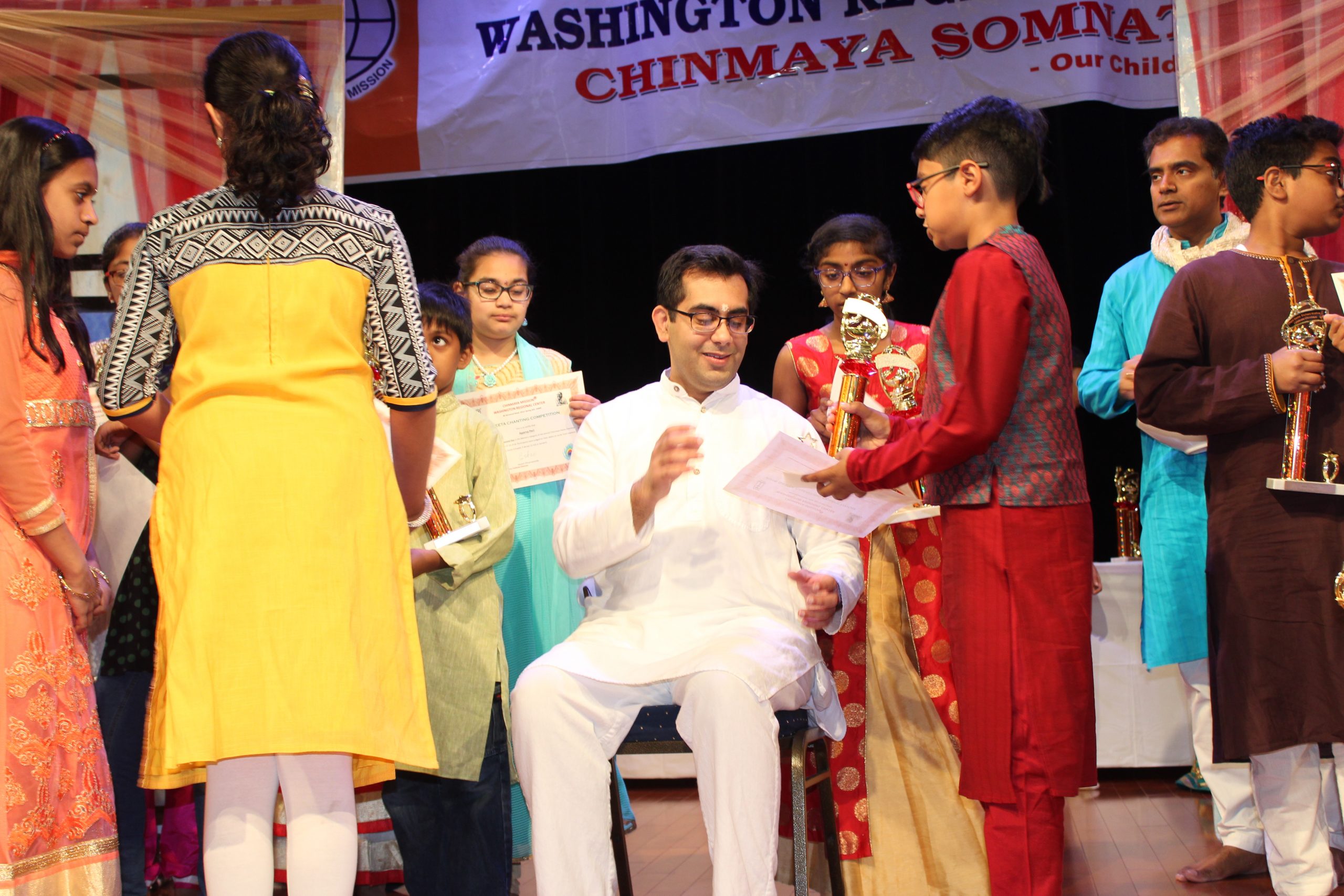 2018 CS Gita-Chanting-Award-Ceremony - Chinmaya Mission WRC