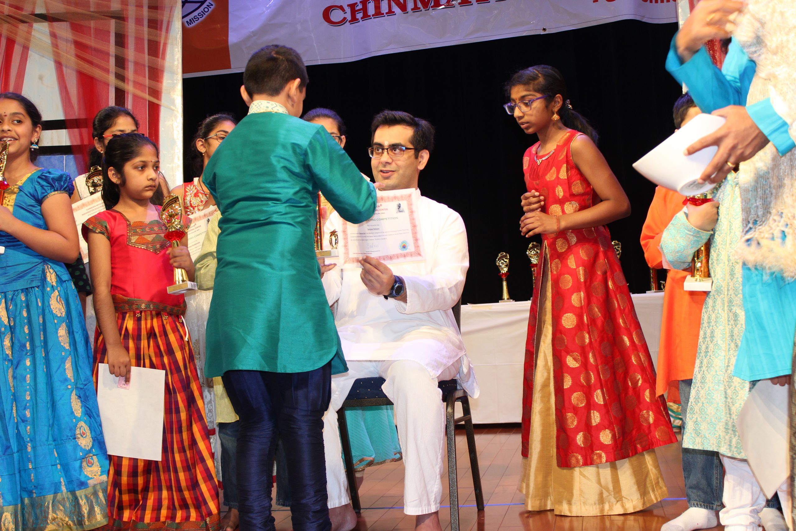 2018 CS Gita-Chanting-Award-Ceremony - Chinmaya Mission WRC