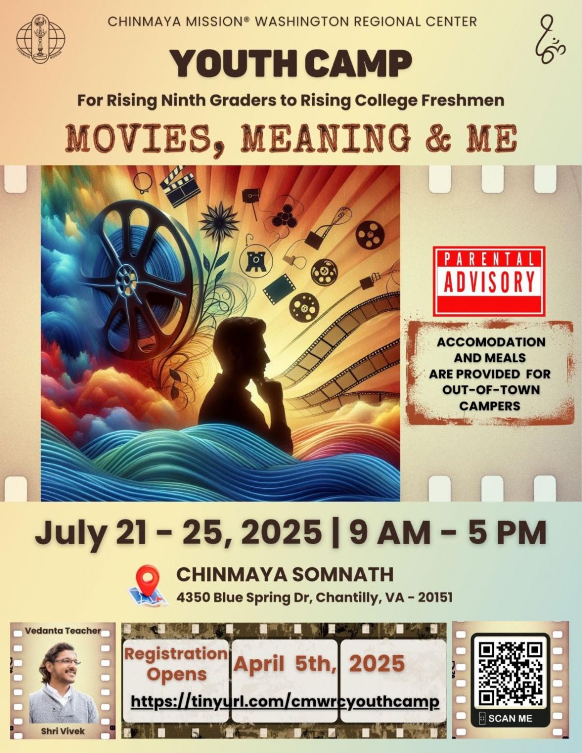 CMWRC Youth Camp 2025 - Chinmaya Mission WRC