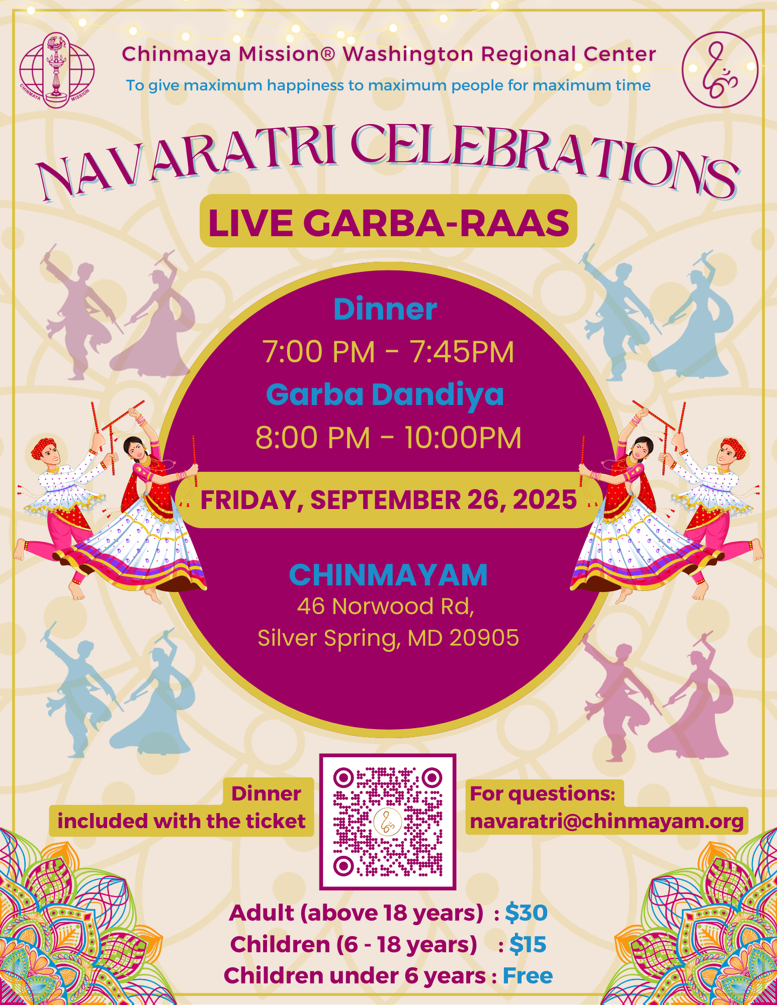 Navaratri Celebrations - Chinmaya Mission WRC